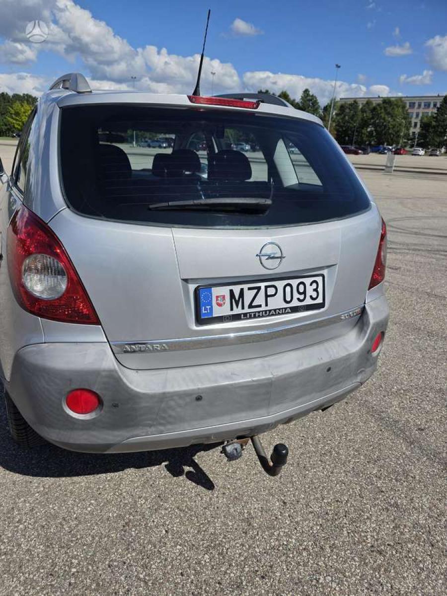 Pelēks Opel Antara 2008 Kauņa, ar dzinēja tilpumu 1.99 L un nobraukumu 188 tūkst. km par 3500 €, foto 7 vietnē AUTOMOTO.COM.LV