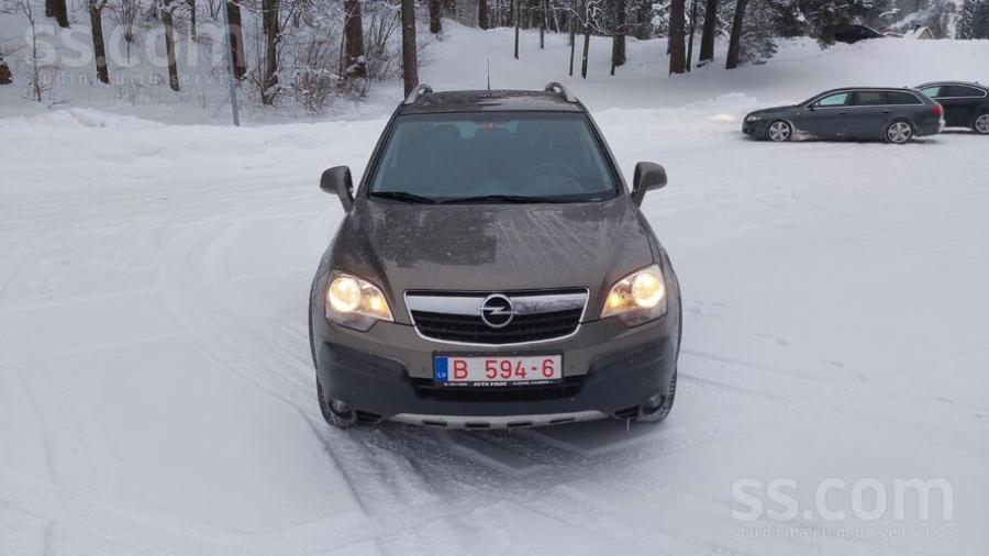 Pelēks Opel Antara 2009 Alūksne, ar dzinēja tilpumu 2.00 L un nobraukumu 0 tūkst. km par 4450 €, foto 2 vietnē AUTOMOTO.COM.LV