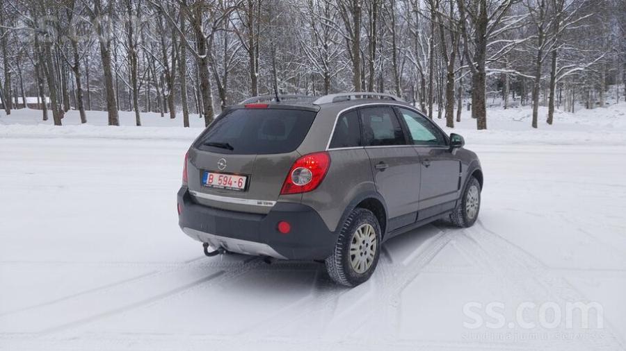 Pelēks Opel Antara 2009 Alūksne, ar dzinēja tilpumu 2.00 L un nobraukumu 0 tūkst. km par 4450 €, foto 3 vietnē AUTOMOTO.COM.LV