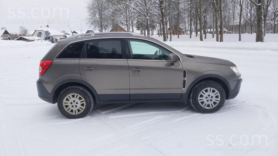 Pelēks Opel Antara 2009 Alūksne, ar dzinēja tilpumu 2.00 L un nobraukumu 0 tūkst. km par 4450 €, foto 8 vietnē AUTOMOTO.COM.LV