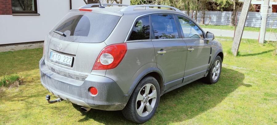 Pelēks Opel Antara 2009 Viļņa, ar dzinēja tilpumu 2.00 L un nobraukumu 339 tūkst. km par 2750 €, foto 7 vietnē AUTOMOTO.COM.LV