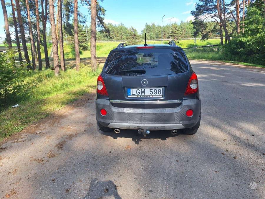 Pelēks Opel Antara 2009 Ukmergė, ar dzinēja tilpumu 3.20 L un nobraukumu 263 tūkst. km par 2500 €, foto 5 vietnē AUTOMOTO.COM.LV