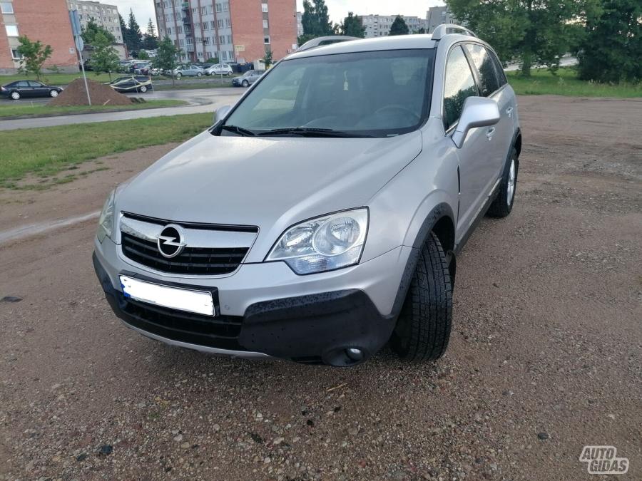Серый Опель Антара 2009 в Утена, объемом двигателя 2.00 л и пробегом 236 тыс. км за 2350 €, фото 3 на AUTOMOTO.COM.LV