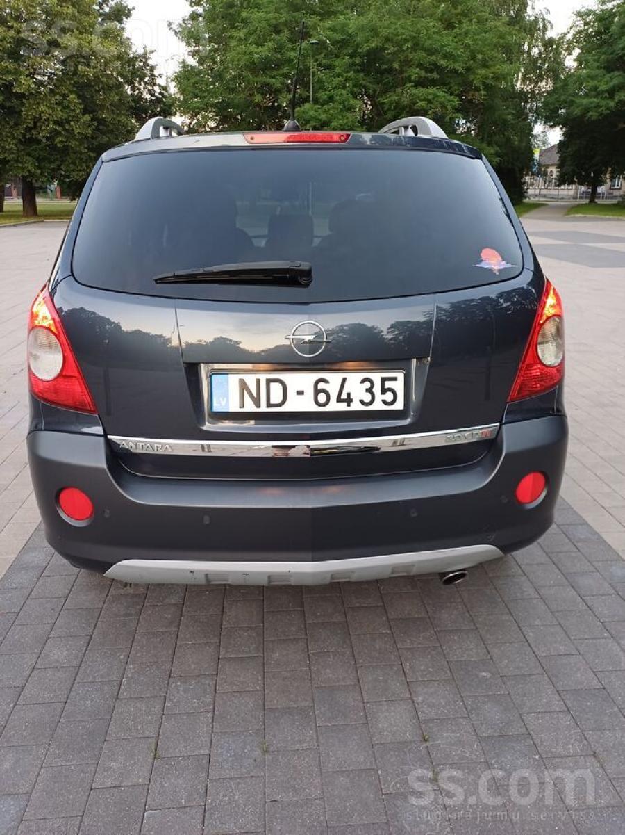 Pelēks Opel Antara 2009 Jēkabpils, ar dzinēja tilpumu 2.00 L un nobraukumu 243 tūkst. km par 4900 €, foto 10 vietnē AUTOMOTO.COM.LV