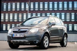 Grey Opel Antara 2009 in Riga, with an engine capacity of 2.00 L and mileage of 288 thousand km for 4450 €, photo  on AUTOMOTO.COM.LV