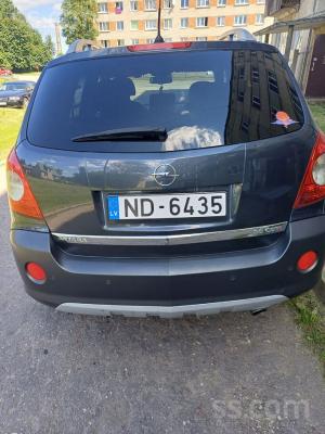 Pelēks Opel Antara 2009 Jēkabpils, ar dzinēja tilpumu 2.00 L un nobraukumu 243 tūkst. km par 4250 €, foto 4 vietnē AUTOMOTO.COM.LV