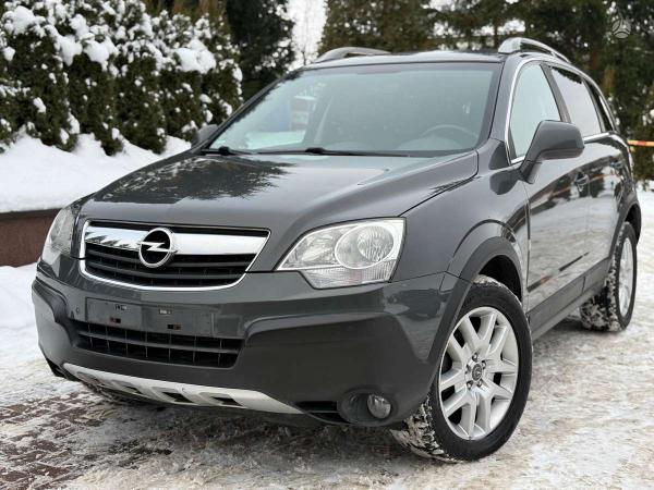 Pelēks Opel Antara 2010 Utena, ar dzinēja tilpumu 1.99 L un nobraukumu 214 tūkst. km par 4300 €, foto 1 vietnē AUTOMOTO.COM.LV