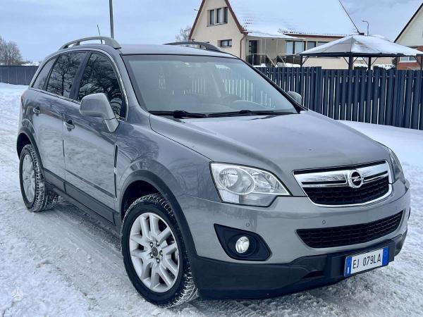 Pelēks Opel Antara 2011 Šilutė, ar dzinēja tilpumu 2.38 L un nobraukumu 174 tūkst. km par 3999 €, foto 1 vietnē AUTOMOTO.COM.LV