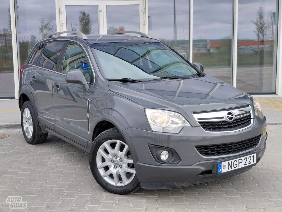 Pelēks Opel Antara 2011 Viļņa, ar dzinēja tilpumu 2.20 L un nobraukumu 218 tūkst. km par 4200 €, foto 1 vietnē AUTOMOTO.COM.LV