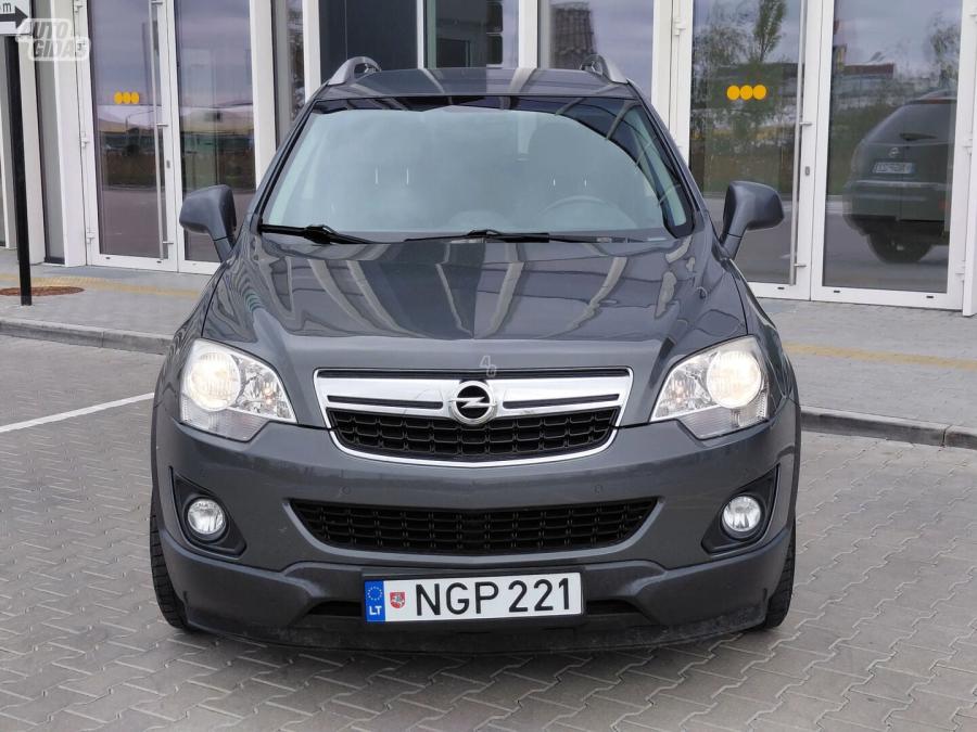 Pelēks Opel Antara 2011 Viļņa, ar dzinēja tilpumu 2.20 L un nobraukumu 218 tūkst. km par 4200 €, foto 3 vietnē AUTOMOTO.COM.LV