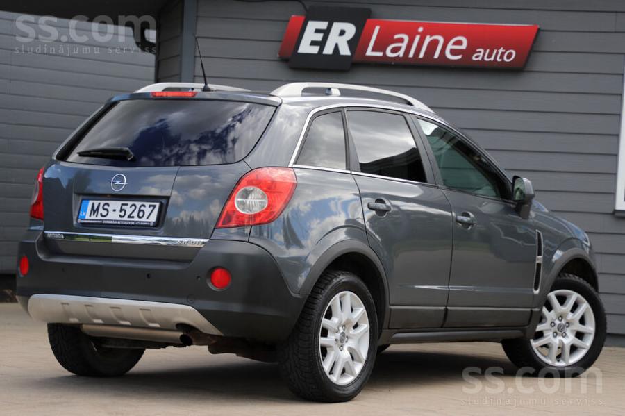 Pelēks Opel Antara 2011 Tukums, ar dzinēja tilpumu 2.00 L un nobraukumu 323 tūkst. km par 2500 €, foto 4 vietnē AUTOMOTO.COM.LV