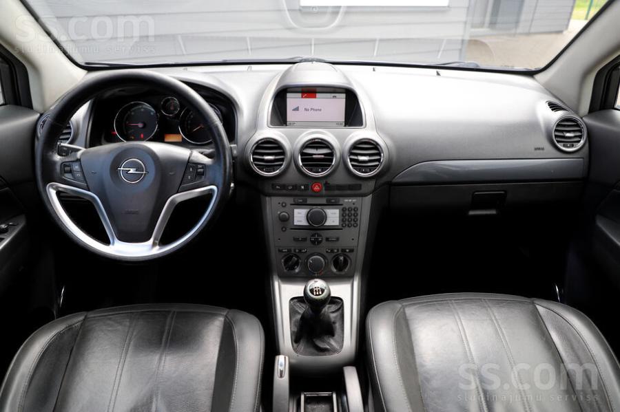 Pelēks Opel Antara 2011 Tukums, ar dzinēja tilpumu 2.00 L un nobraukumu 323 tūkst. km par 2500 €, foto 6 vietnē AUTOMOTO.COM.LV