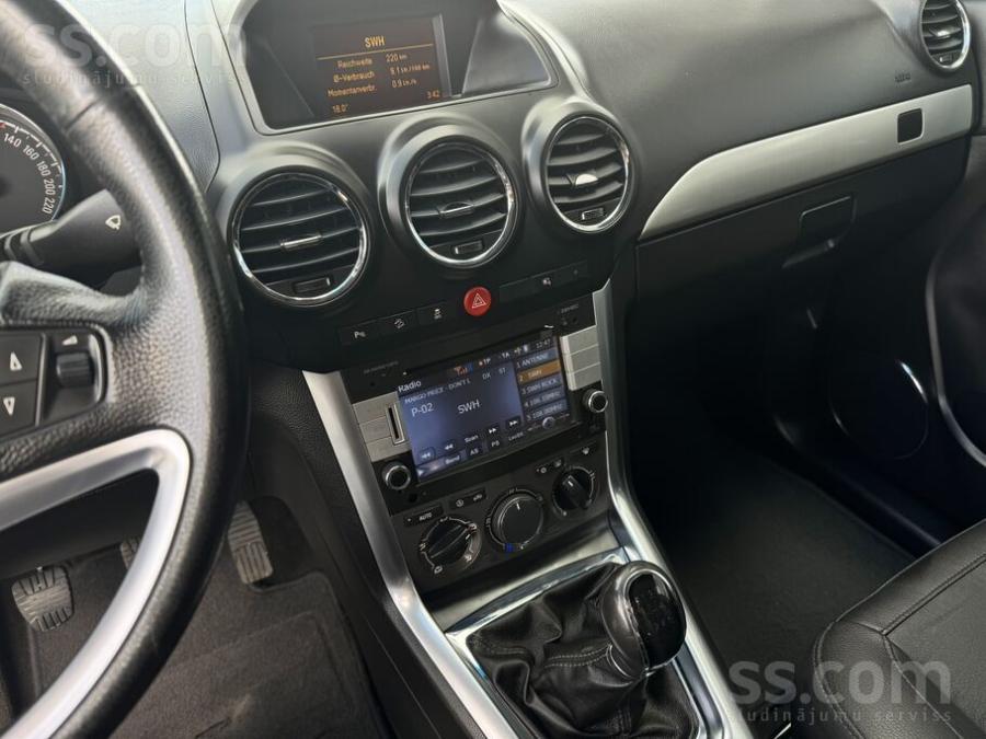 Pelēks Opel Antara 2011 Talsi, ar dzinēja tilpumu 2.20 L un nobraukumu 148 tūkst. km par 5970 €, foto 12 vietnē AUTOMOTO.COM.LV