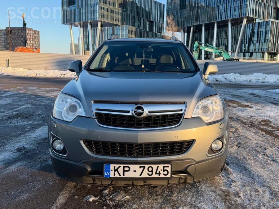 Pelēks Opel Antara 2012 Rīga, ar dzinēja tilpumu 2.20 L un nobraukumu 384 tūkst. km par 4790 €, foto 1 vietnē AUTOMOTO.COM.LV