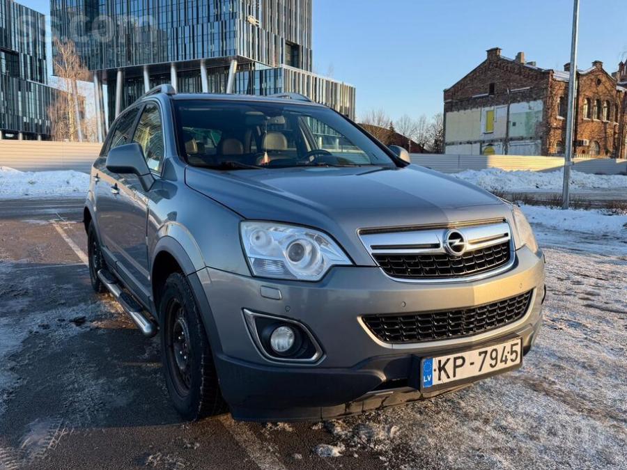 Pelēks Opel Antara 2012 Rīga, ar dzinēja tilpumu 2.20 L un nobraukumu 384 tūkst. km par 4790 €, foto 3 vietnē AUTOMOTO.COM.LV