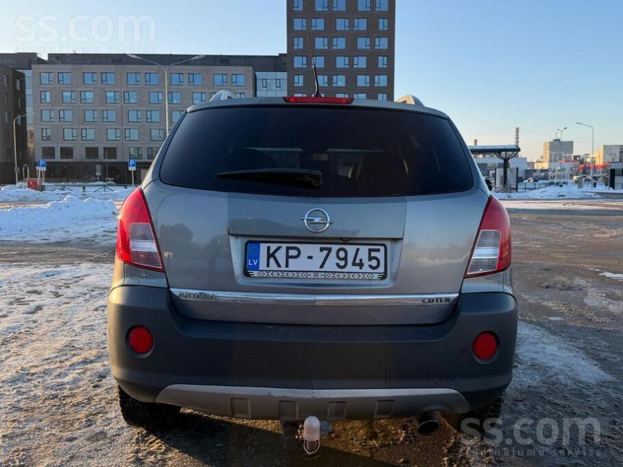 Pelēks Opel Antara 2012 Rīga, ar dzinēja tilpumu 2.20 L un nobraukumu 384 tūkst. km par 4790 €, foto 6 vietnē AUTOMOTO.COM.LV