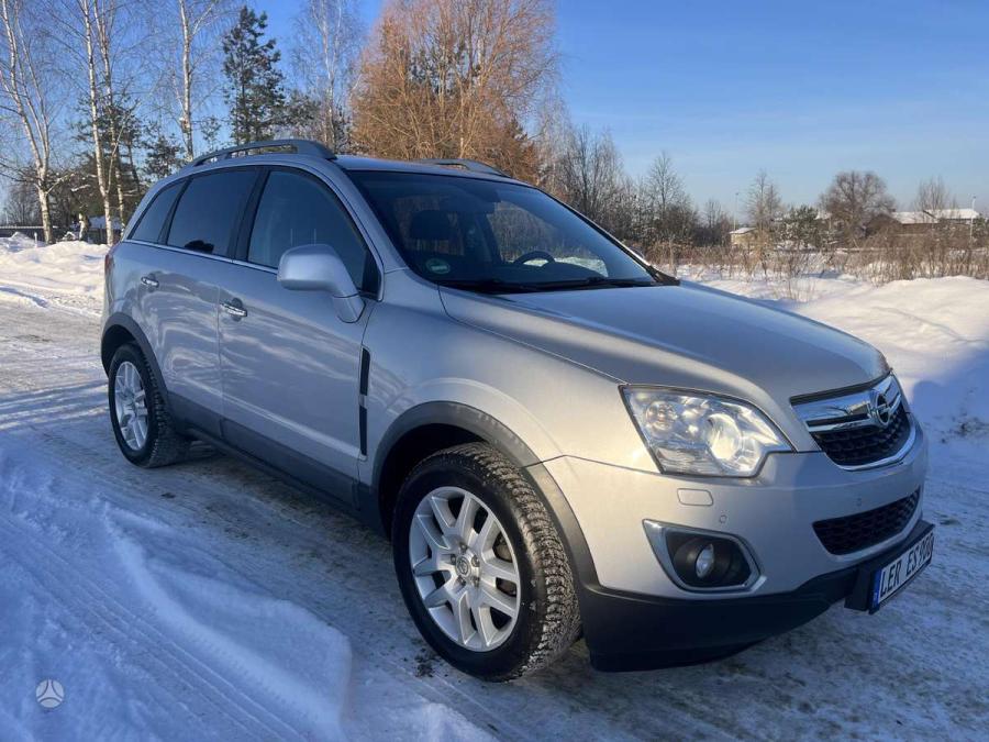 Pelēks Opel Antara 2012 Viļņa, ar dzinēja tilpumu 2.20 L un nobraukumu 147 tūkst. km par 5450 €, foto 2 vietnē AUTOMOTO.COM.LV