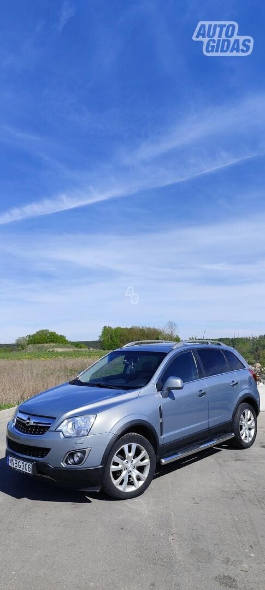 Pelēks Opel Antara 2012 Kauņa, ar dzinēja tilpumu 2.20 L un nobraukumu 241 tūkst. km par 5800 €, foto 1 vietnē AUTOMOTO.COM.LV