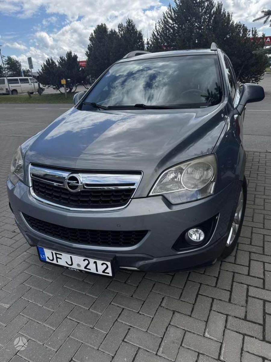 Grey Opel Antara 2012 in Panevezys, with an engine capacity of 2.23 L and mileage of 105 thousand km for 5800 €, photo 1 on AUTOMOTO.COM.LV