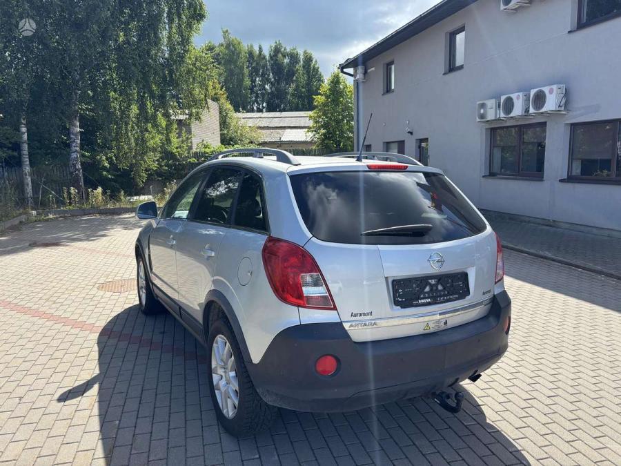 Pelēks Opel Antara 2012 Utena, ar dzinēja tilpumu 2.20 L un nobraukumu 234 tūkst. km par 4250 €, foto 9 vietnē AUTOMOTO.COM.LV