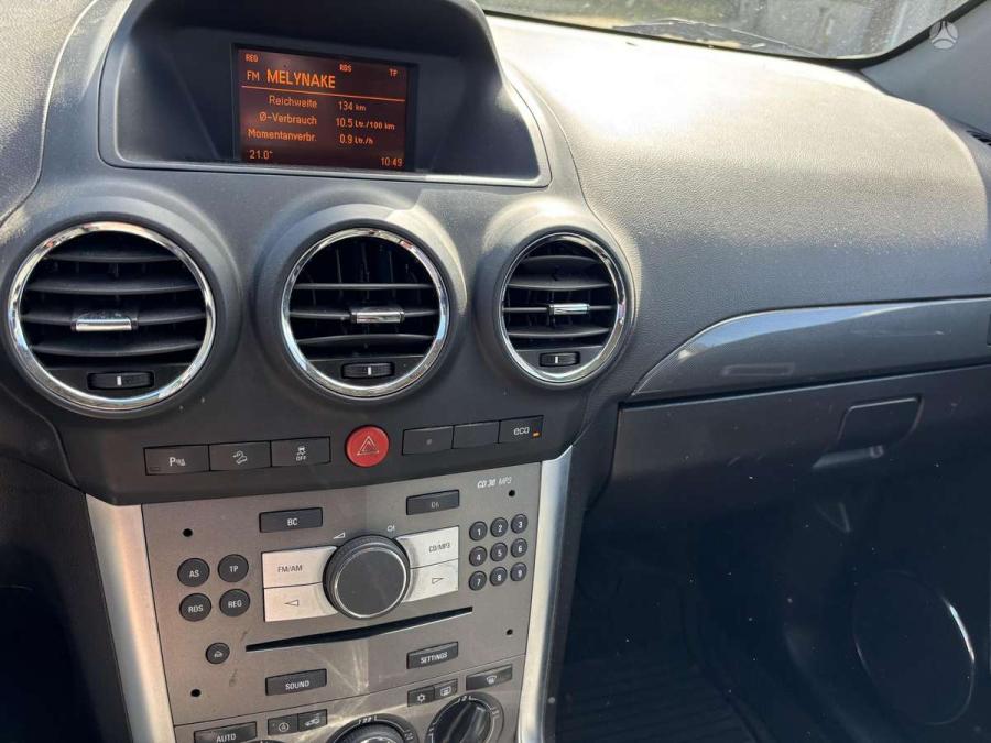 Pelēks Opel Antara 2012 Utena, ar dzinēja tilpumu 2.20 L un nobraukumu 234 tūkst. km par 4250 €, foto 19 vietnē AUTOMOTO.COM.LV