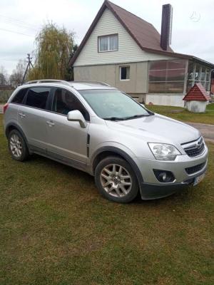 Pelēks Opel Antara 2012 Ukmergė, ar dzinēja tilpumu 2.23 L un nobraukumu 180 tūkst. km par 3700 €, foto  vietnē AUTOMOTO.COM.LV
