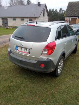 Pelēks Opel Antara 2012 Ukmergė, ar dzinēja tilpumu 2.23 L un nobraukumu 180 tūkst. km par 3700 €, foto 7 vietnē AUTOMOTO.COM.LV