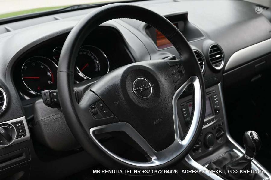 Pelēks Opel Antara 2013 Kretinga, ar dzinēja tilpumu 2.23 L un nobraukumu 225 tūkst. km par 5399 €, foto 17 vietnē AUTOMOTO.COM.LV