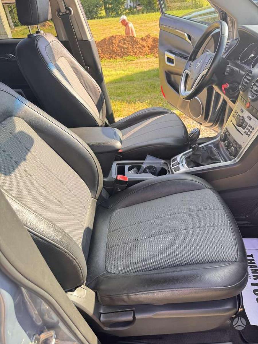 Pelēks Opel Antara 2013 Viļņa, ar dzinēja tilpumu 2.23 L un nobraukumu 257 tūkst. km par 5450 €, foto 23 vietnē AUTOMOTO.COM.LV