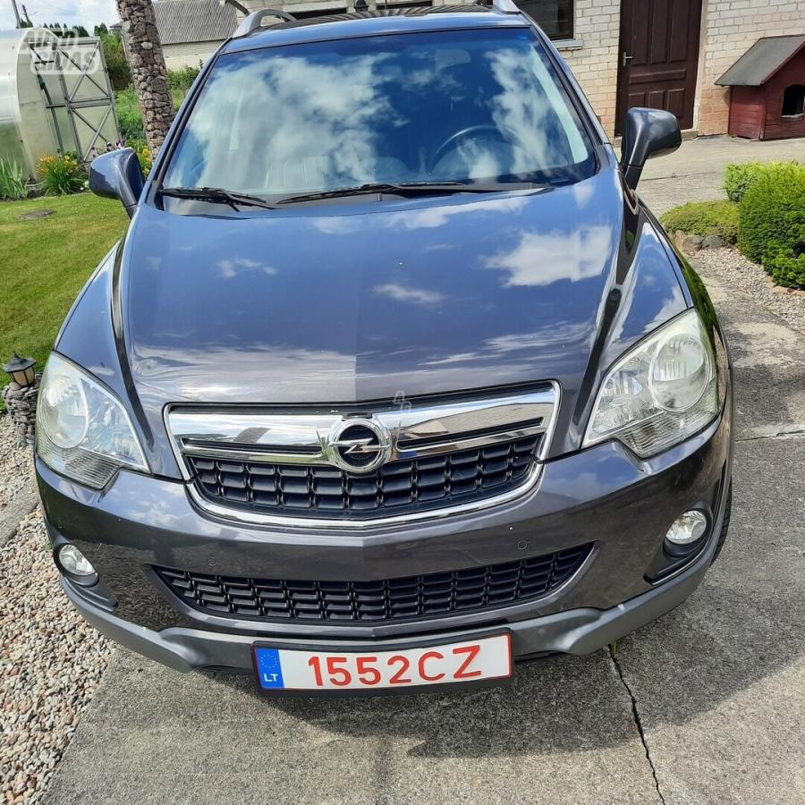 Pelēks Opel Antara 2013 Naujoji Akmenė, ar dzinēja tilpumu 2.20 L un nobraukumu 208 tūkst. km par 5500 €, foto 1 vietnē AUTOMOTO.COM.LV