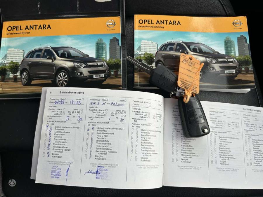 Grey Opel Antara 2013 in Panevezys, with an engine capacity of 2.20 L and mileage of 231 thousand km for 4799 €, photo 30 on AUTOMOTO.COM.LV