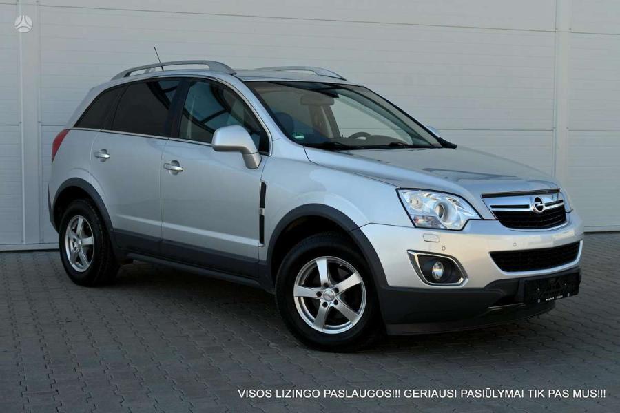 Pelēks Opel Antara 2014 Kretinga, ar dzinēja tilpumu 2.23 L un nobraukumu 291 tūkst. km par 5499 €, foto 1 vietnē AUTOMOTO.COM.LV