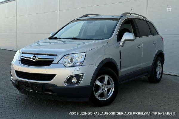 Opel Antara 2014 in Kretinga on AUTOMOTO.COM.LV Grey Opel Antara 2014 in Kretinga, with an engine capacity of 2.23 L and mileage of 291 thousand km for 5499 €, photo 4 on AUTOMOTO.COM.LV