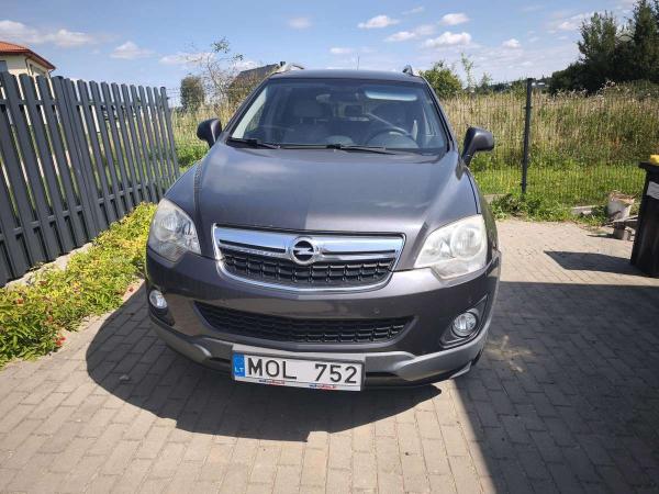 Pelēks Opel Antara 2013 Viļņa, ar dzinēja tilpumu 2.23 L un nobraukumu 228 tūkst. km par 5700 €, foto 2 vietnē AUTOMOTO.COM.LV