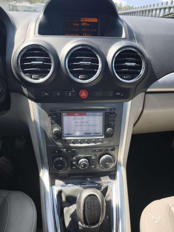 Pelēks Opel Antara 2013 Viļņa, ar dzinēja tilpumu 2.23 L un nobraukumu 228 tūkst. km par 5700 €, foto 8 vietnē AUTOMOTO.COM.LV