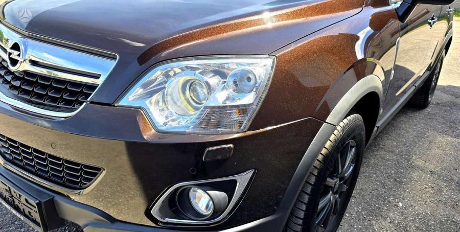 Red Opel Antara 2014 in Kretinga, with an engine capacity of 2.23 L and mileage of 184 thousand km for 6150 €, photo 6 on AUTOMOTO.COM.LV