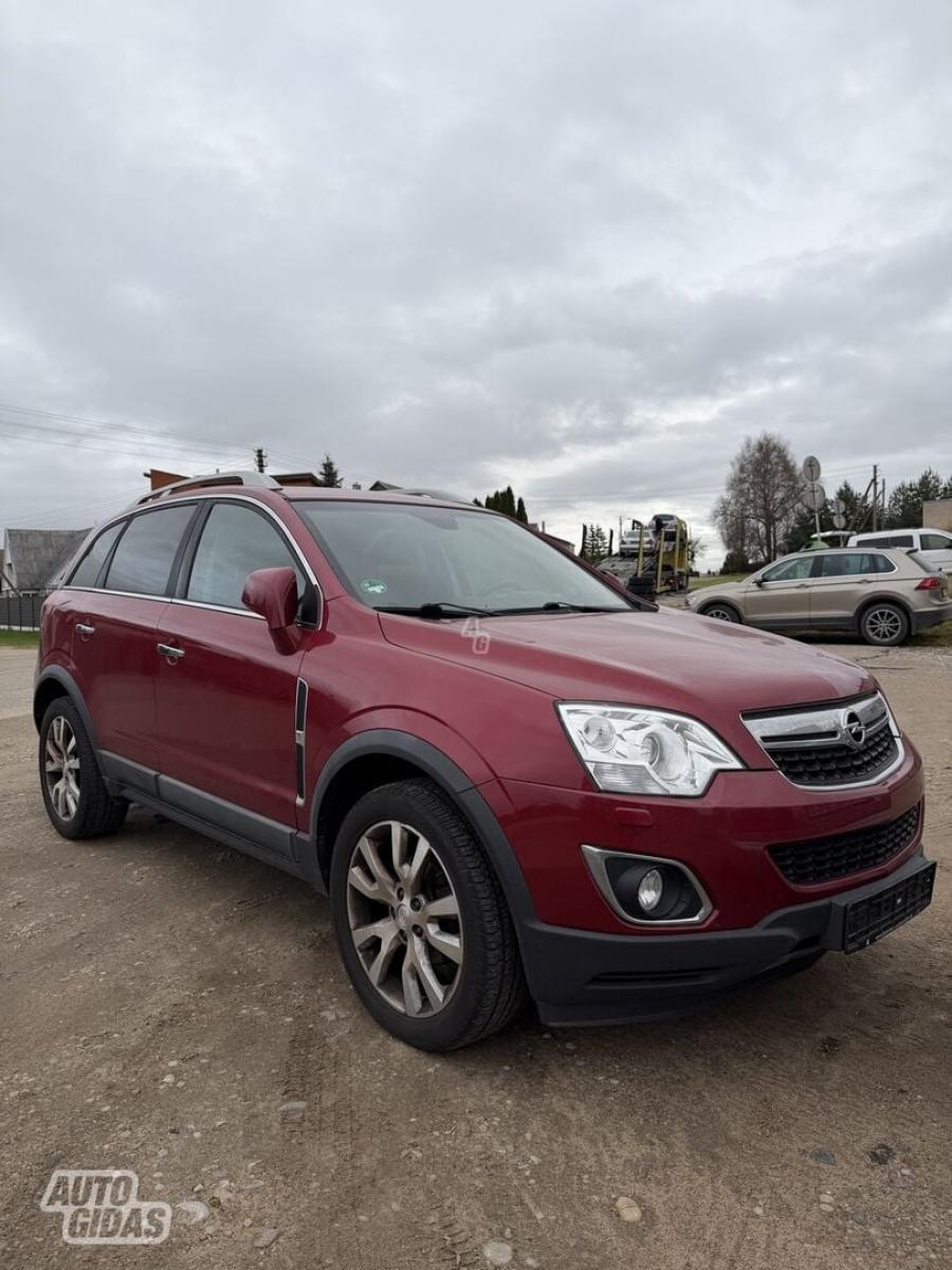 Sarkans Opel Antara 2017 Utena, ar dzinēja tilpumu 2.00 L un nobraukumu 147 tūkst. km par 10650 €, foto 8 vietnē AUTOMOTO.COM.LV