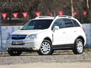 White Opel Antara 2010 in Riga, with an engine capacity of 2.40 L and mileage of 374 thousand km for 4600 €, photo  on AUTOMOTO.COM.LV