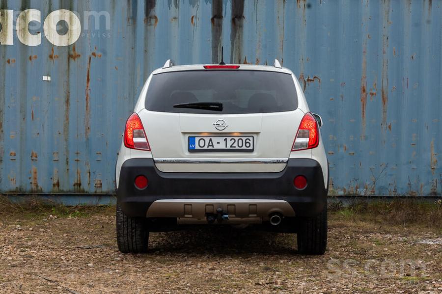 Balts Opel Antara 2011 Rīga, ar dzinēja tilpumu 2.20 L un nobraukumu 158 tūkst. km par 4800 €, foto 8 vietnē AUTOMOTO.COM.LV