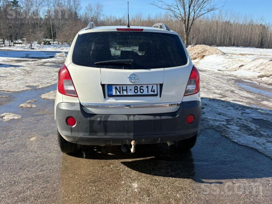 Balts Opel Antara 2011 Madona, ar dzinēja tilpumu 2.20 L un nobraukumu 238 tūkst. km par 5000 €, foto 4 vietnē AUTOMOTO.COM.LV