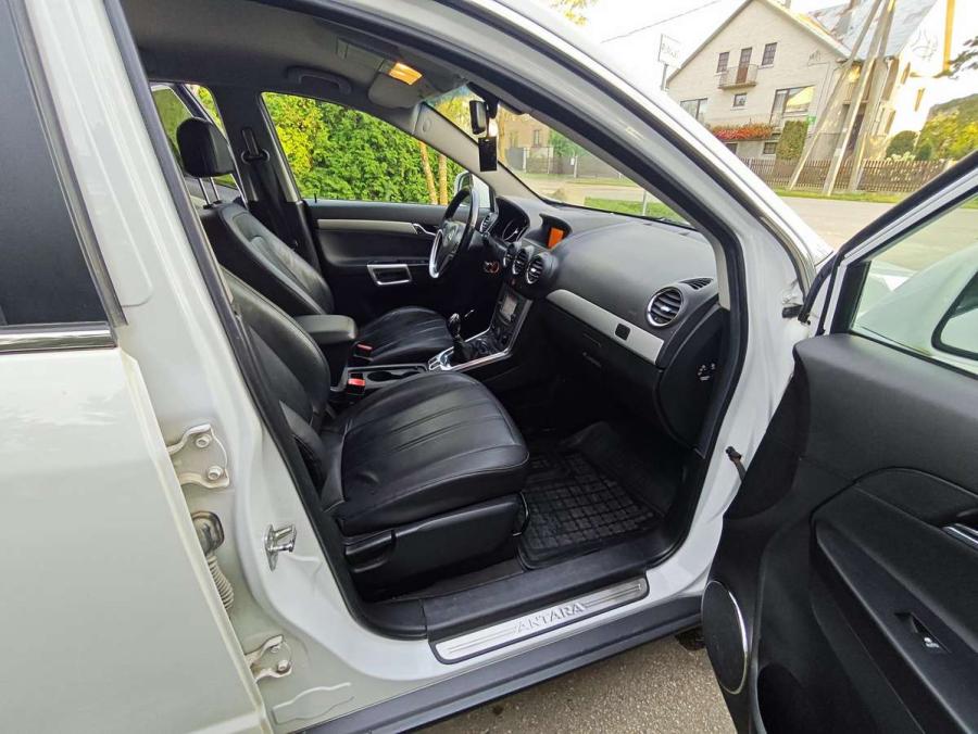 Balts Opel Antara 2011 Šauļi, ar dzinēja tilpumu 2.23 L un nobraukumu 264 tūkst. km par 4700 €, foto 21 vietnē AUTOMOTO.COM.LV
