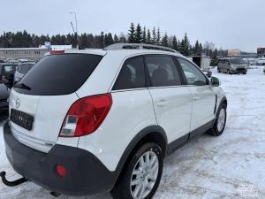 White Opel Antara 2012 in Utena, with an engine capacity of 2.20 L and mileage of 219 thousand km for 5400 €, photo 4 on AUTOMOTO.COM.LV