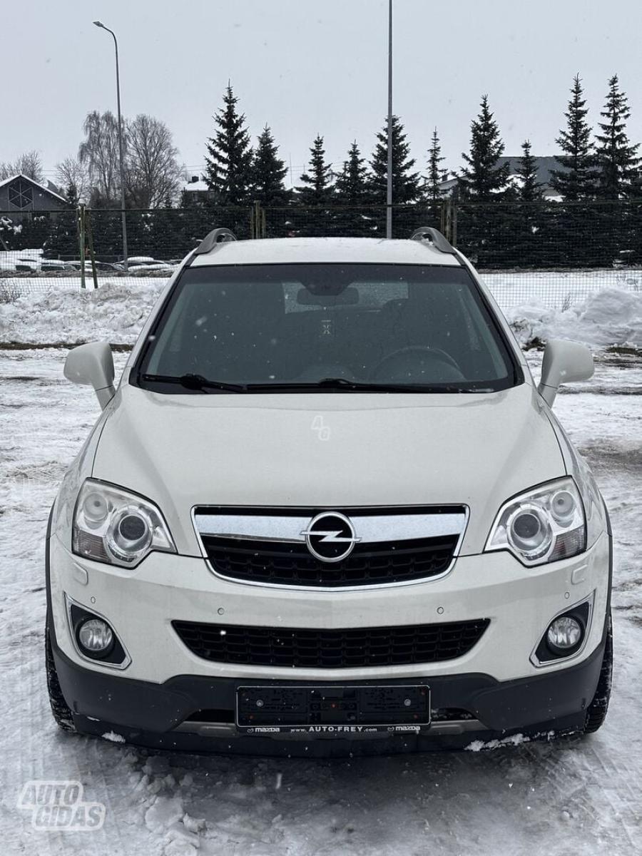 White Opel Antara 2012 in Utena, with an engine capacity of 2.20 L and mileage of 298 thousand km for 4750 €, photo 7 on AUTOMOTO.COM.LV