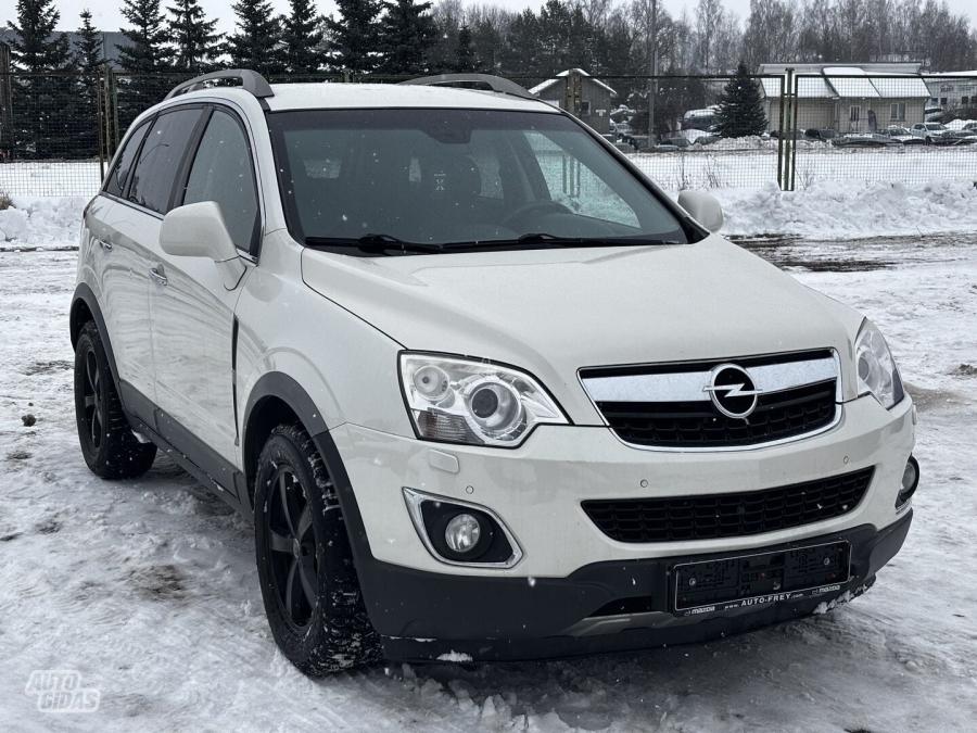White Opel Antara 2012 in Utena, with an engine capacity of 2.20 L and mileage of 298 thousand km for 4750 €, photo 8 on AUTOMOTO.COM.LV