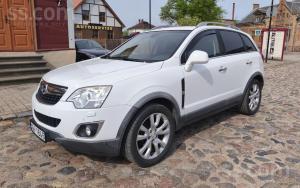 White Opel Antara 2012 in Jelgava, with an engine capacity of 2.20 L and mileage of 0 thousand km for 4990 €, photo  on AUTOMOTO.COM.LV