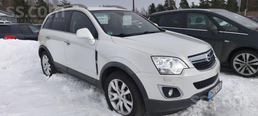 Balts Opel Antara 2012 Rīga, ar dzinēja tilpumu 2.20 L un nobraukumu 0 tūkst. km par 5300 €, foto 1 vietnē AUTOMOTO.COM.LV
