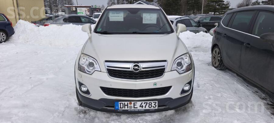 Balts Opel Antara 2012 Rīga, ar dzinēja tilpumu 2.20 L un nobraukumu 0 tūkst. km par 5300 €, foto 4 vietnē AUTOMOTO.COM.LV