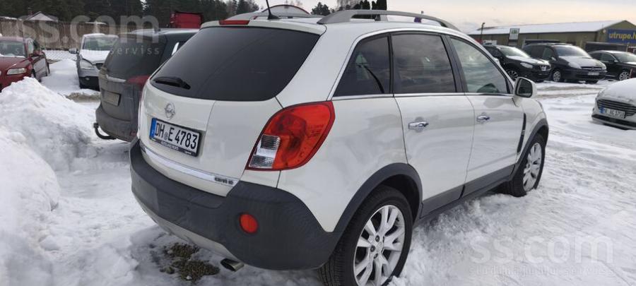Balts Opel Antara 2012 Rīga, ar dzinēja tilpumu 2.20 L un nobraukumu 0 tūkst. km par 5300 €, foto 5 vietnē AUTOMOTO.COM.LV