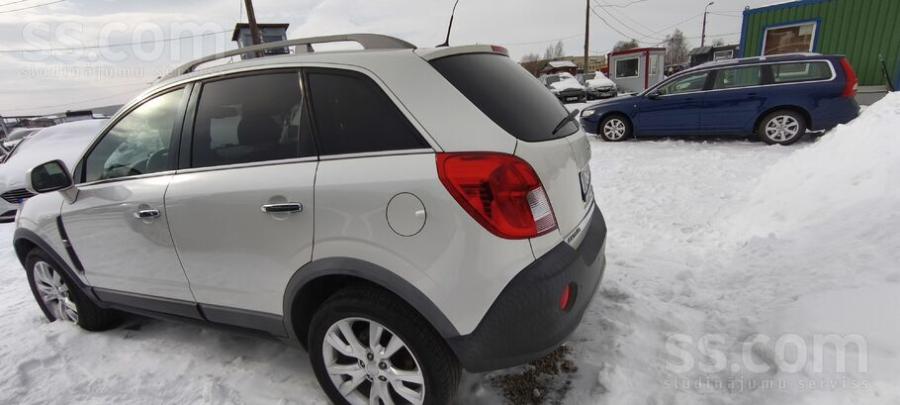 Balts Opel Antara 2012 Rīga, ar dzinēja tilpumu 2.20 L un nobraukumu 0 tūkst. km par 5300 €, foto 6 vietnē AUTOMOTO.COM.LV