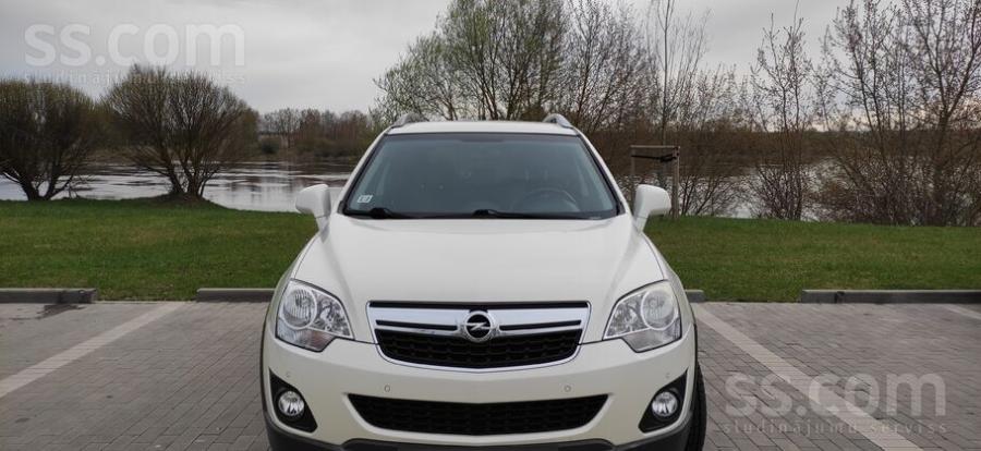 Balts Opel Antara 2012 Daugavpils, ar dzinēja tilpumu 2.20 L un nobraukumu 190 tūkst. km par 5900 €, foto 1 vietnē AUTOMOTO.COM.LV